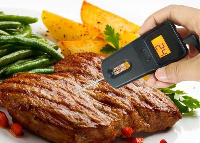 China Deformable 2 In 1 Meat Bluetooth Thermometer Handheld Electronic With Magnet for sale