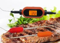 China Wireless Bluetooth BBQ Thermometer with 2 Probes 100m Range 0-350°C for sale
