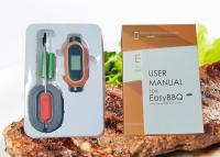 China Bluetooth Food Thermometer with LCD Screen Dual Probe 100m Range 350C for sale