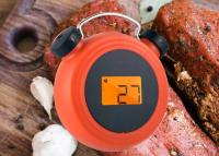 China Wireless Bluetooth BBQ Thermometer with 2 Probes 100m Range LCD Display for Meat Grilling for sale
