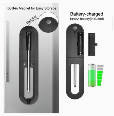 China Aaa-Batterie-Augenblick las Bluetooth-Nahrungsmittelthermometer zu verkaufen