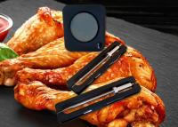 China Digital Six Probes Wireless Bluetooth BBQ Thermometer 100m Range 3s Fast Read for sale