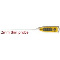 China 2mm Thin Probe IP68 Digital Instant Read Meat Thermometer for sale