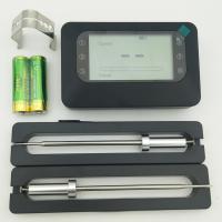 China CE FDA 6 Channel Bluetooth Kitchen Thermometer with Large LCD Display 300ft Range for sale
