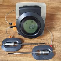 China Bluetooth Food Thermometer 2 Probes 50m Wireless Range for BBQ Grill Smoker for sale