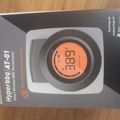 China High Low Temperature Alarm Wireless BBQ Thermometer for sale