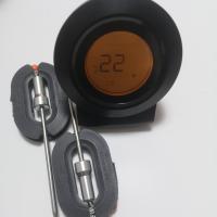 China SS304 Bluetooth Grill Thermometer 50m Wireless Range 2 Probes 0-380°C for sale