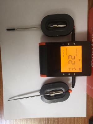 Κίνα Έξυπνο θερμόμετρο τροφίμων σχαρών 716F Bluetooth με το μεγάλο συναγερμό οθόνης Backlite προς πώληση