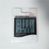 China Customized Indoor Outdoor Digital Thermo Hygrometer -10 to 50C with Extra Sensor for sale