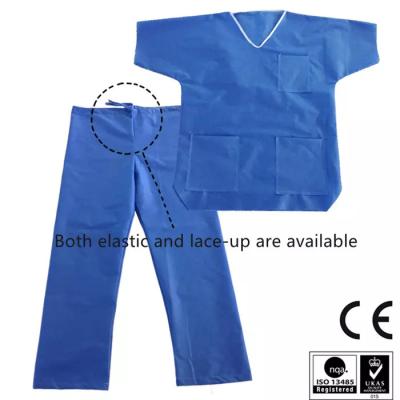 Cina Chirurgici non tessuti di Spunlance sfregano l'uso medico eliminabile dell'OEM dei vestiti SJ in vendita