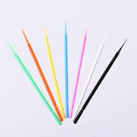 China Disposable Micro Applicator Brush Denture Colorful Plastic Micro Swabs  OEM for sale