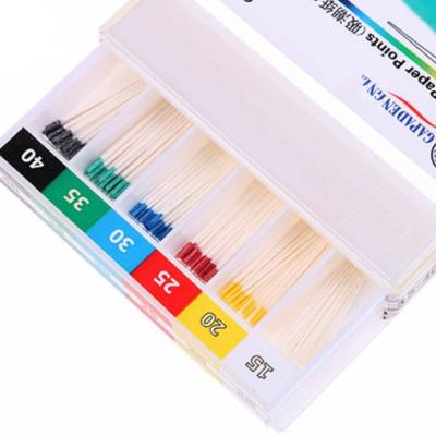 中国 SJ High Quality Dental Paper Points Disposable Endodontic Gutta Percha Points for Dental Patients 販売のため