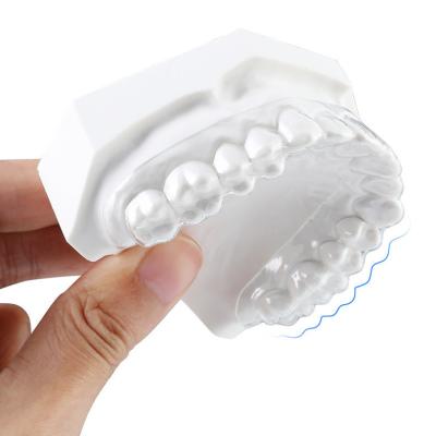 China SJ Teeth Retainer Forming Coping Sheet Orthodontic Invisible Braces Dental Clear TPU Aligner Sheets à venda