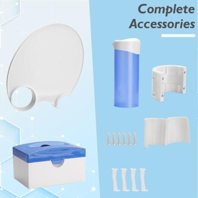 Cina SJ Dental Tray 3 in 1 Cup Storage Holder Tissues Paper Box for Dental Chair in vendita