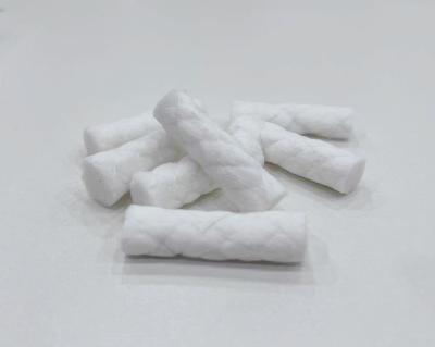 Cina SJ Medical Cotton Rolls Customized High Quality Available 100% Cotton Dental Absorbent Braided Cotton Rolls in vendita