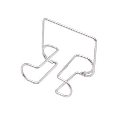 Cina SJ Best Quality Disposable Stainless Steel Dental Cotton Roll Holder Clip 4pcs/box OEM Wholesale in vendita