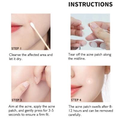 Cina SJ Invisible Waterproof Adhesive Breathable Hydrocolloid Acne Pimple Patch in vendita