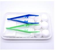 China SJ Medical Use Basic Dressing Set Disposable Sterile Wound Dressing Pack Basic Dressing Set for Wound Care for sale