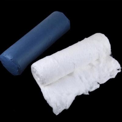Cina SJ First Aid Medical Using Absorbent Cotton Rolls CE High Quality Disposable Cotton Wool Roll 500g in vendita