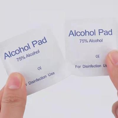 Cina SJ Medical Disposables 70% Isopropyl Nonwoven Alcohol Swabs Alcohol Pads Wet Medical Clean Alcohol Wipes in vendita