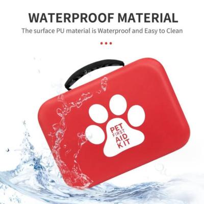 Cina SJ Whosale Custom Emergency Medical Pet First Aid Kit Home Travel Arca Veternary Animal Cat Dog First Aid Kit in vendita