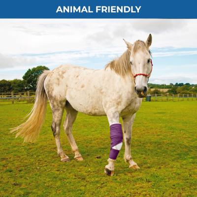 Cina SJ Pet Wrap Self-Adhesive Non-Woven Bandages Emergency Cohesive Gauze for Dogs Cats Horse Birds Farm Animals in vendita