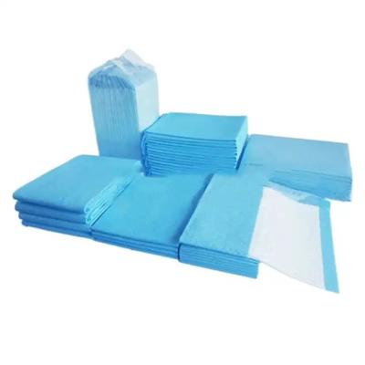Cina SJ Absorbent Fluff Protective Bed PEE Pads Chucks Pads Disposable Underpads Incontinence Chux Pads in vendita