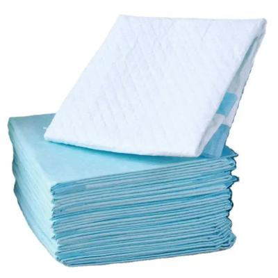 Cina SJ Absorbent Fluff Protective Bed PEE Pads Chucks Pads Disposable Underpads Incontinence Chux Pads in vendita