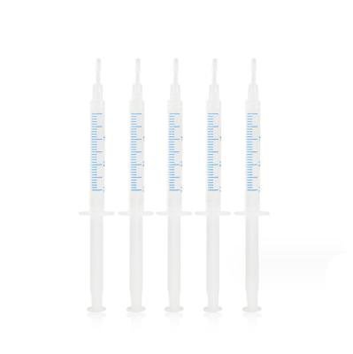 Cina SJ Tooth Whitening Gel Syringe Dispensers High Quality Carbamide Peroxide Teeth Whitening Gel Pens OEM Wholesale in vendita