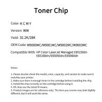 China HP W9000MC chip E65150dn/E65160dn/E65050dn for sale