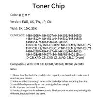 China Compatible Toner Chip For OKI C811 C831 C841 for sale