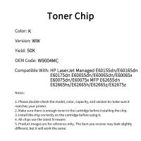 China Compatible W9004MC Toner Chip For HP LaserJet Managed E60155dn E60165dn for sale