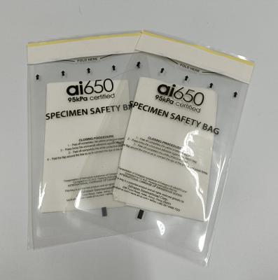 China Sacos de transporte de amostras de risco biológico personalizados for sale