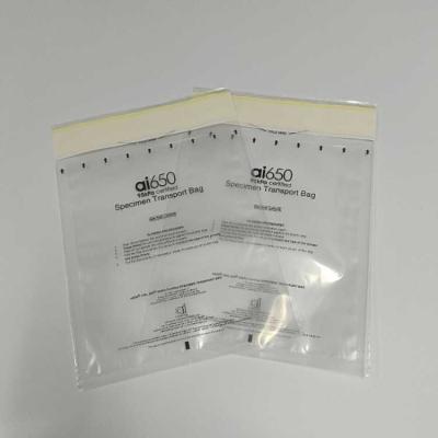 China 95kpa 3 Wall Specimen Bags Printed For Packaging Transport for sale