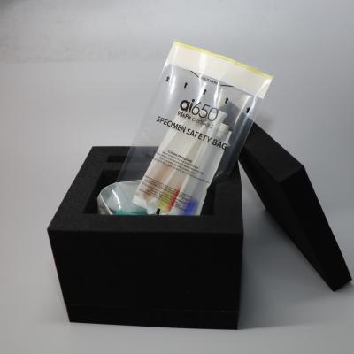 China Autoclavable Medical Biohazard Specimen Bags LDPE Material for sale