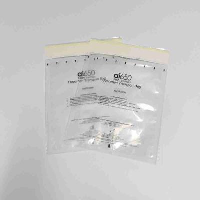 Китай Laboratory Biohazard Specimen Bags Self Adhesive Seal With Printing продается