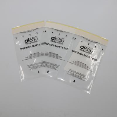 China OEM Service Three Layers 95kPa Biohazard Bags For Medical Industry for sale