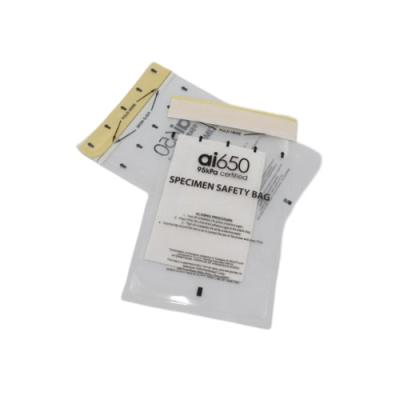 중국 95kPa Biochemical Specimen Bag Self Sealing For Laboratory Packaging 판매용