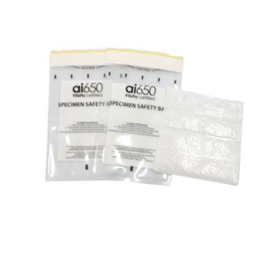 중국 3 Walls Gravure Printing Pathology Lab Clear Plastic Specimen Safety Bags Eco Friendly 판매용