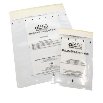 중국 Biosafety Self Sealing Specimen Transport Bag Medical Sampling 판매용