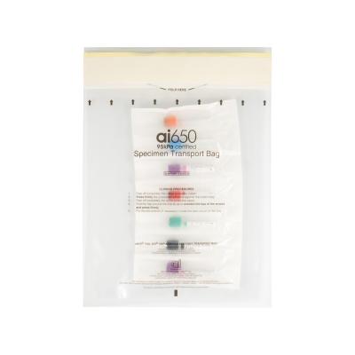 China Lab Pharma And Medical Ziplock Biohazard Specimen Bags Recyclable for sale