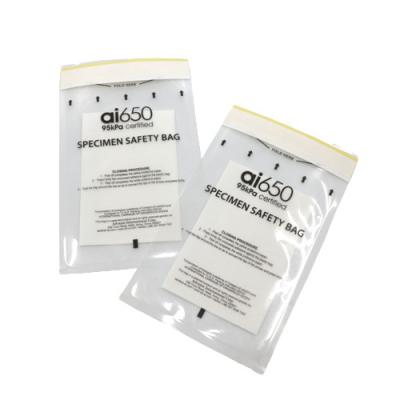 Cina LDPE Plastic Lab Specimen Bags Disposable With Pouch in vendita