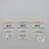 China Specimen Lab Zipper Bag 2 Layer Available High Performance Print for sale