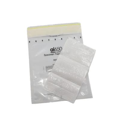 China Heat Seal Plastic Specimen Biohazard Bag Moisture Proof for sale