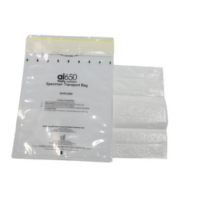China Medical Use 3 Wall Plastic 95kPa Biohazard Bags For Laboratory for sale