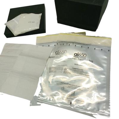 China 95kpa Zip Lock Biohazard Specimen Transport Bags Recyclable for sale