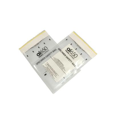 China Three Or Two Wall LDPE 95kPa Specimen Bag With Zipper And Pouch for sale