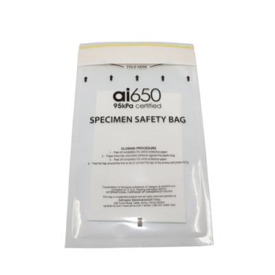 China Clear 95kPa Bags With Handle Tear Resistance Customizable for sale