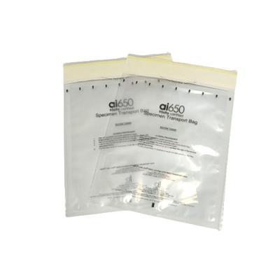 Cina Gamma Radiation Sterilized Leakproof Specimen Transport Bags For Medical Use in vendita