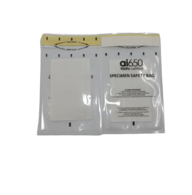 Cina Biohazard Specimen Transport Bags Individual Pouch Packaging For Medical Laboratories in vendita